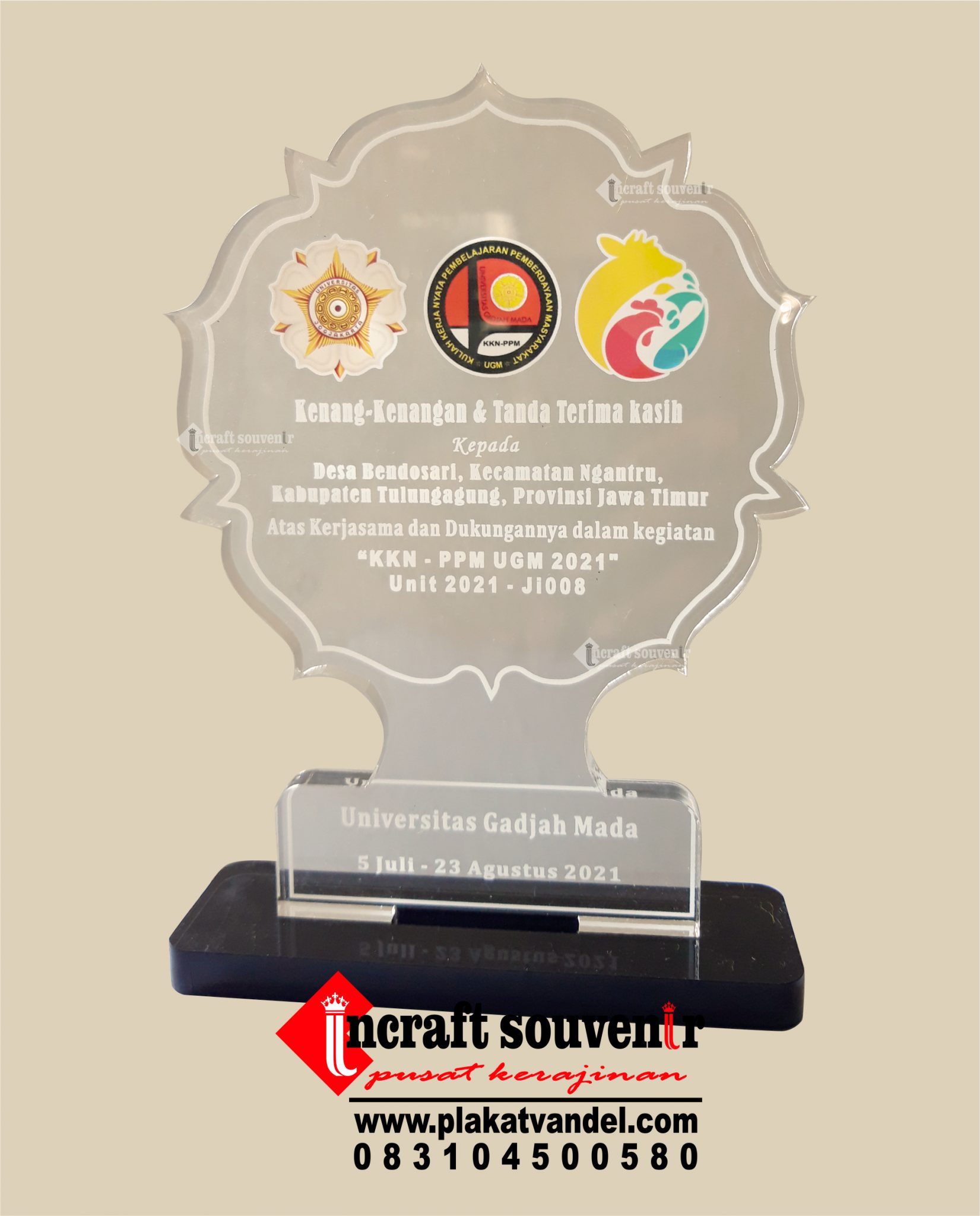 PLAKAT AKRILIK KKN PPM UGM CUSTOM PA44 - Plakat Vandel